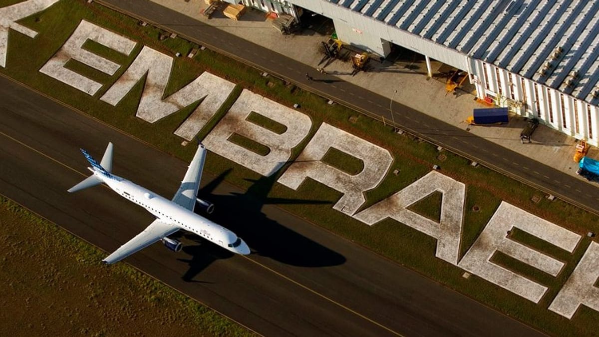Embraer anuncia investimento minoritário em empresa de drones