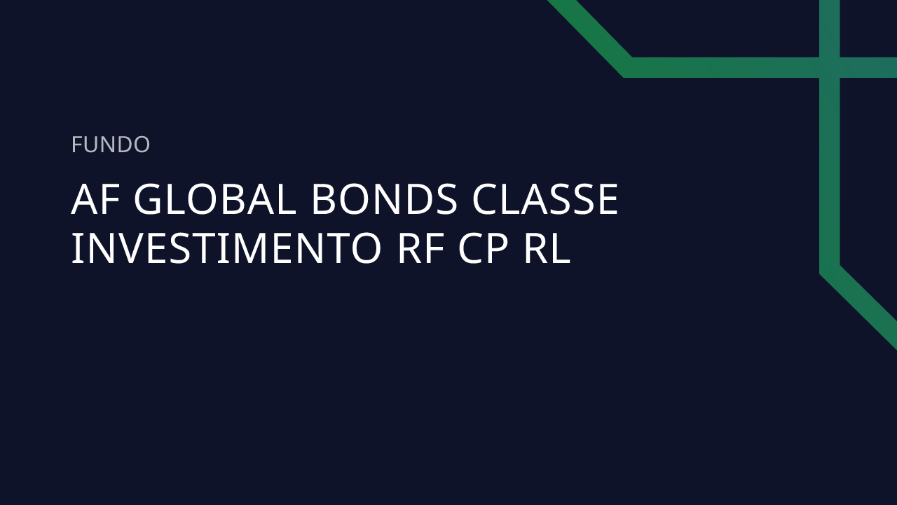 Fundo AF Global Bonds Classe Investimento RF CP RL