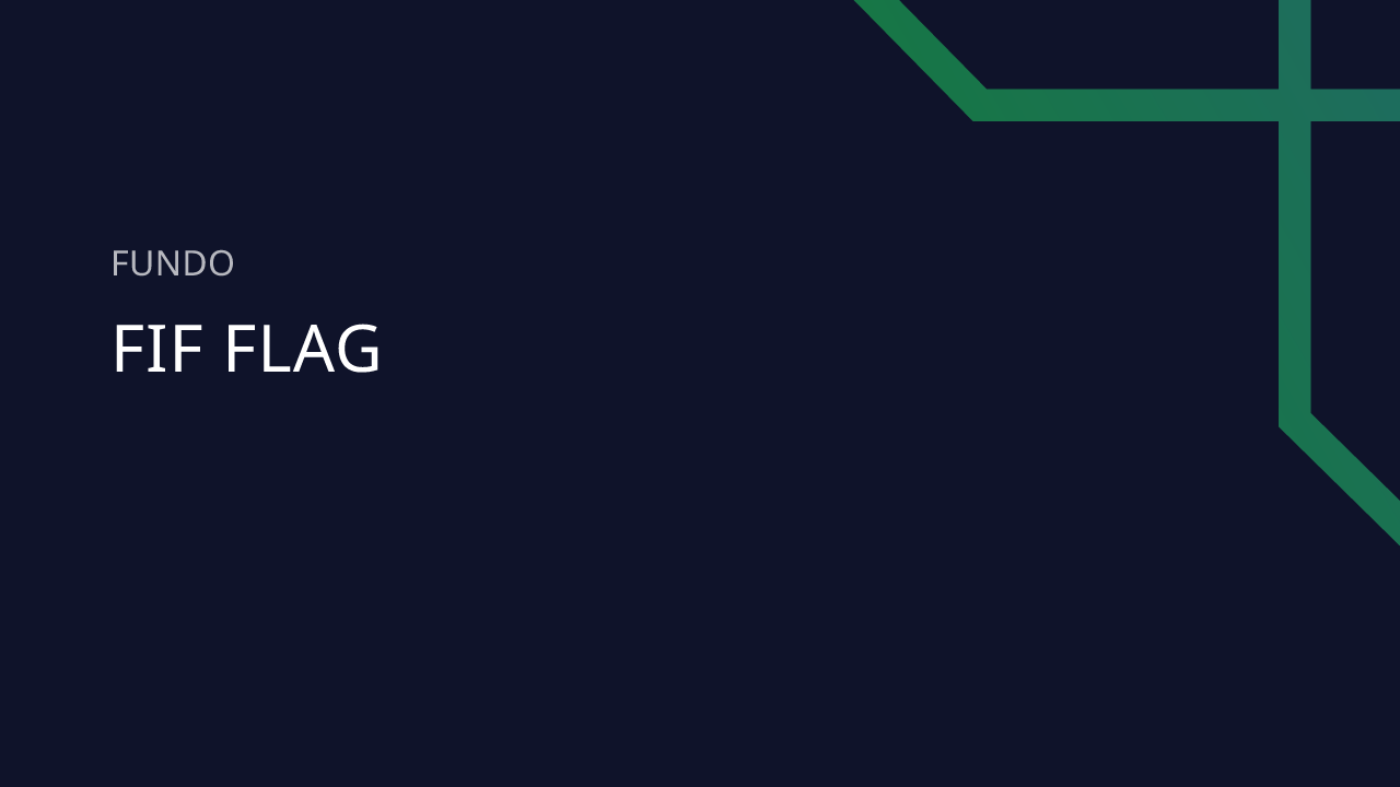 Fundo FIF FLAG - 01.214.084/0001-29
