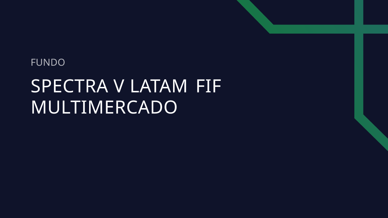 Fundo Spectra V Latam FIF Multimercado - 37.443.548/0001-16
