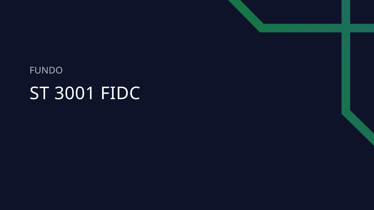 Fundo ST 3001 FIDC - 52.719.781/0001-72