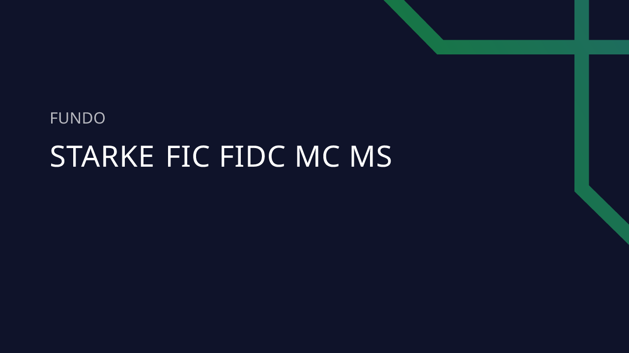 Fundo Starke FIC FIDC MC MS - 60.430.405/0001-91